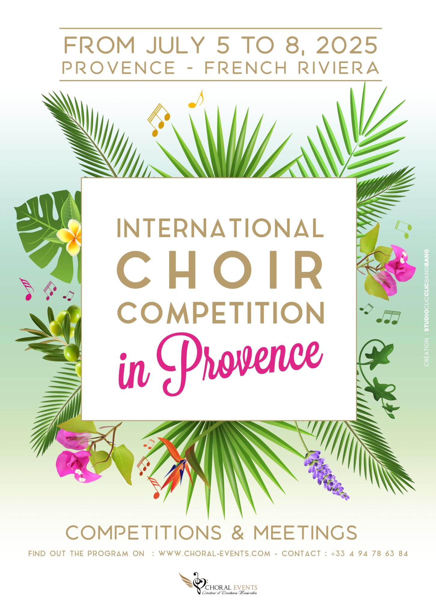 2025 International Choir Competition in Provence | Choral Events